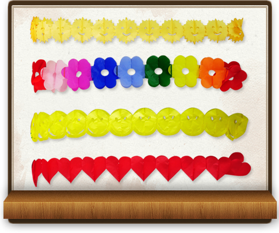 :::Decoracion de Fiestas Infantiles Halloween Serpentinas y Festones ...